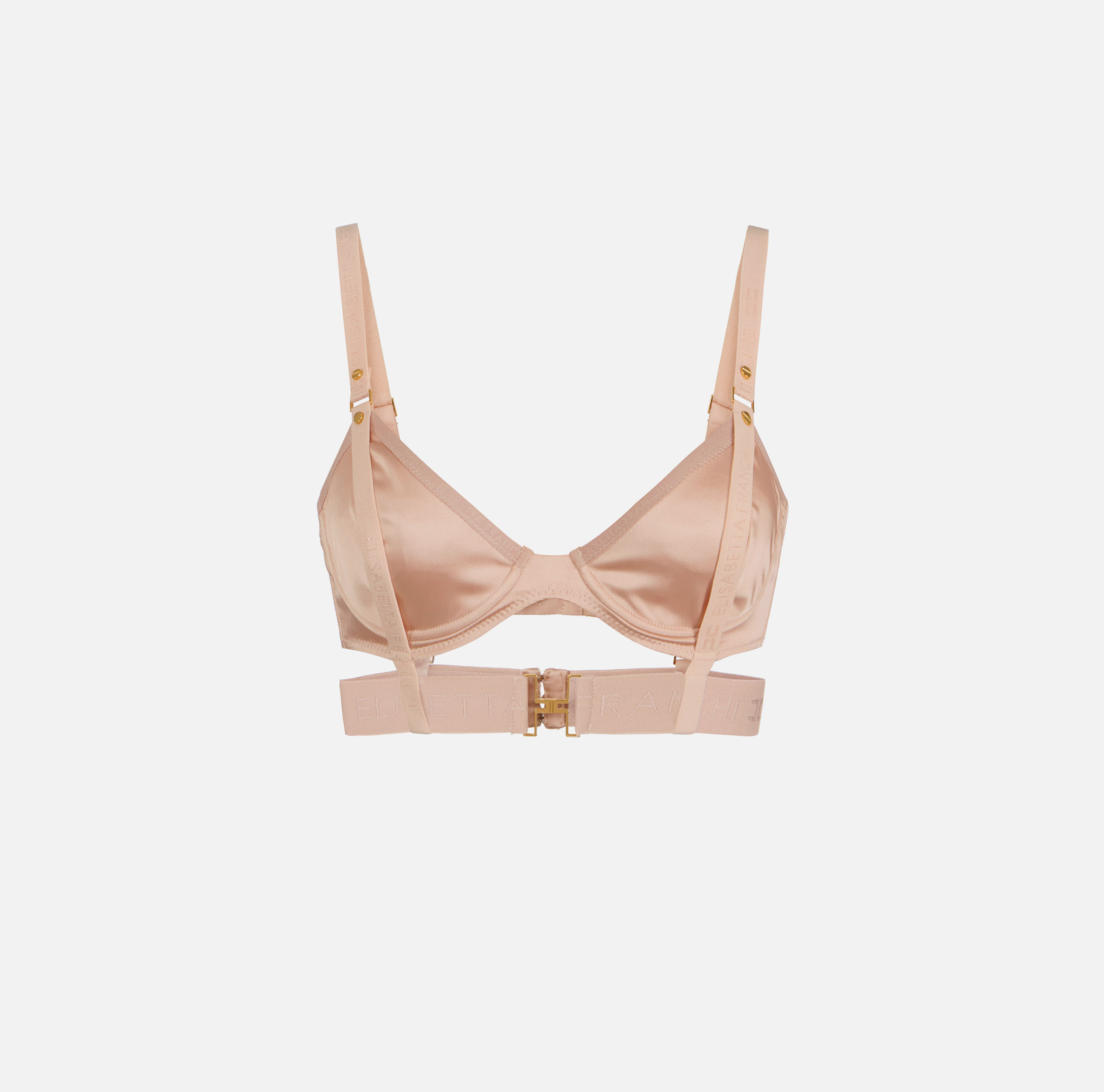Bra in satin and tulle | Elisabetta Franchi
