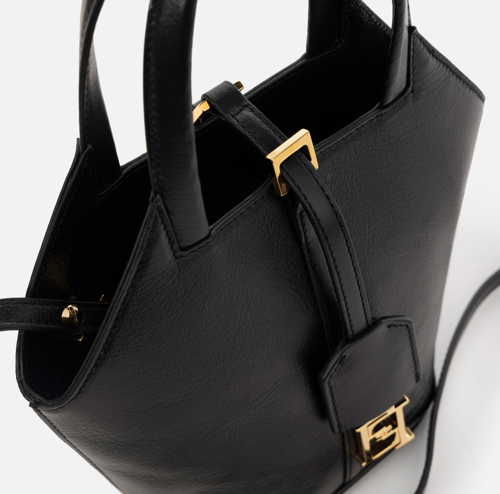 Kleine Hobo-Tasche Everywhere aus Leder | Elisabetta Franchi