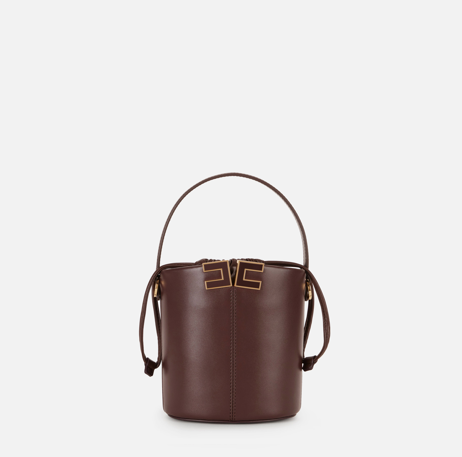 Bucket bag with logo detail | Elisabetta Franchi